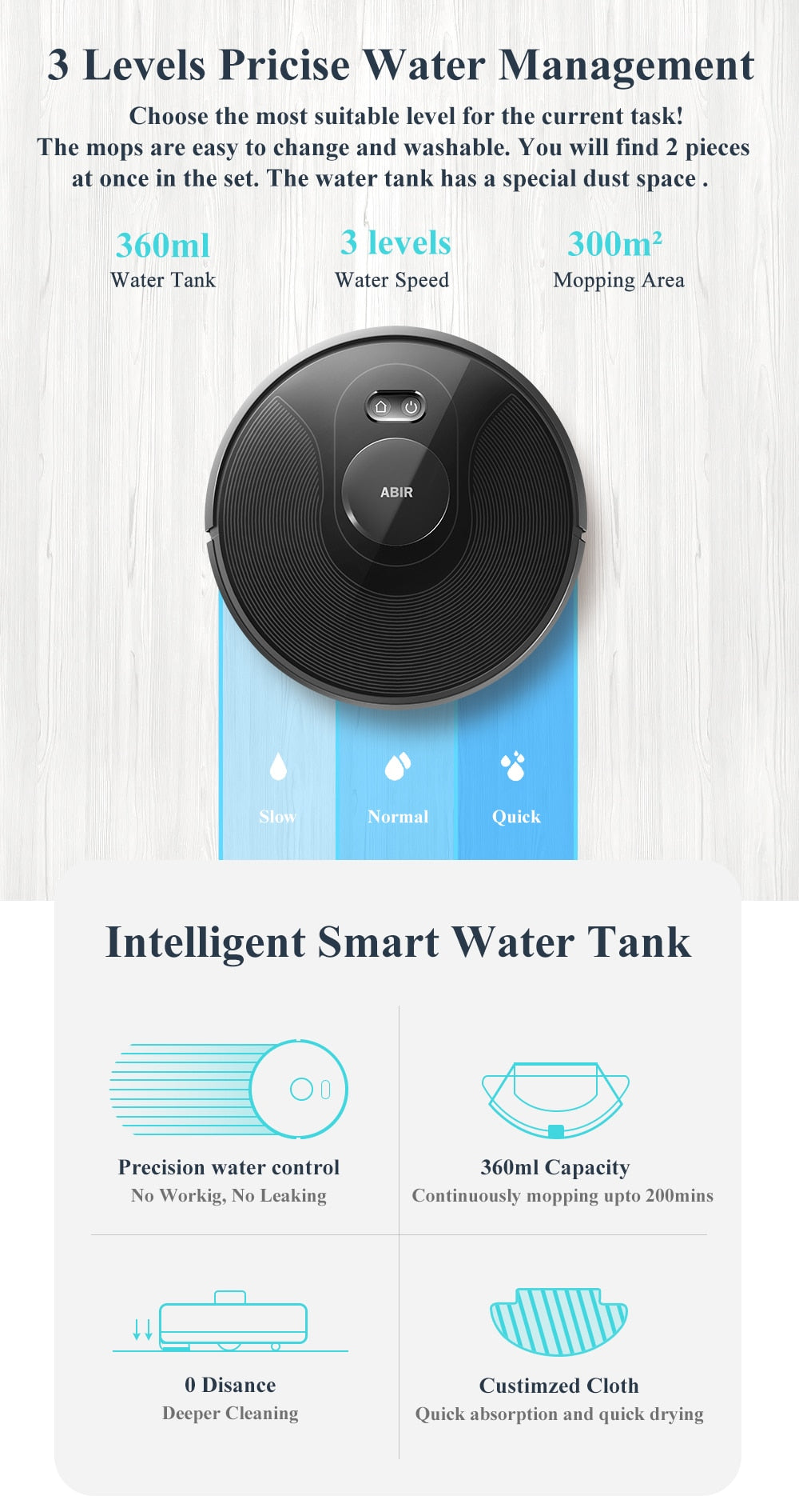 ABIR X8 Robot Vacuum Cleaner with SLAM Dual LiDAR Navigation – Robot ...